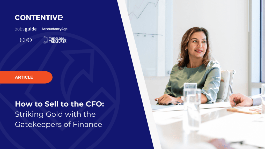 How to sell to the CFO - Striking gold